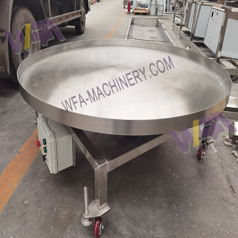 Slaughterhouse Rotary Pigeonholes Packing Table Butcher Equipment - WFA ...